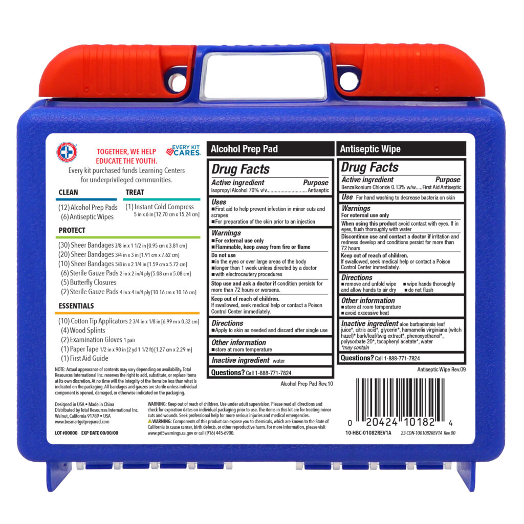 First Aid Kit - 110 pcs - First Aid Plus More