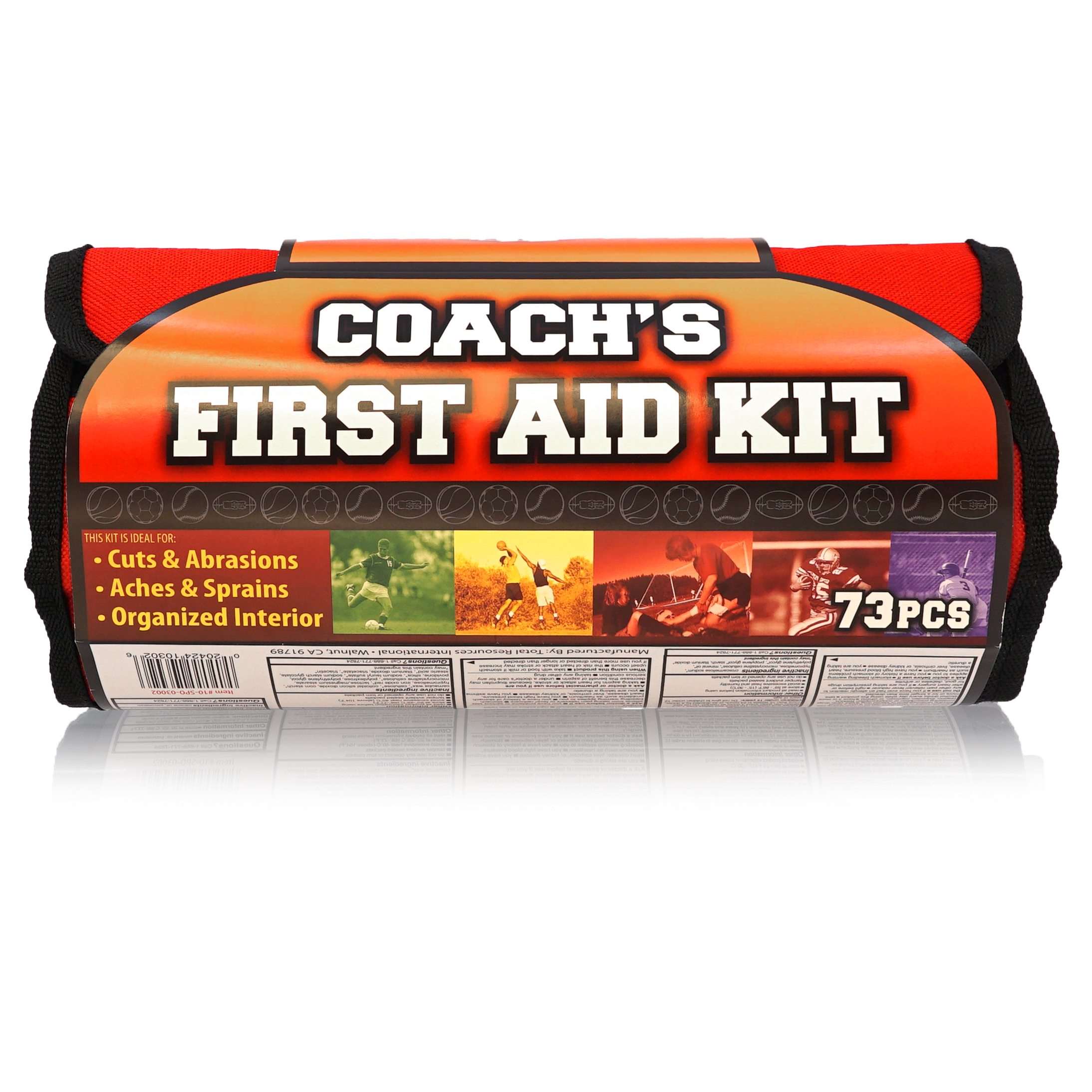 Coach's First Aid Kit - 73 pcs - First Aid Plus More
