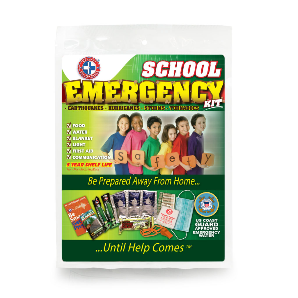 School Earthquake Kit - 16 pcs - First Aid Plus More