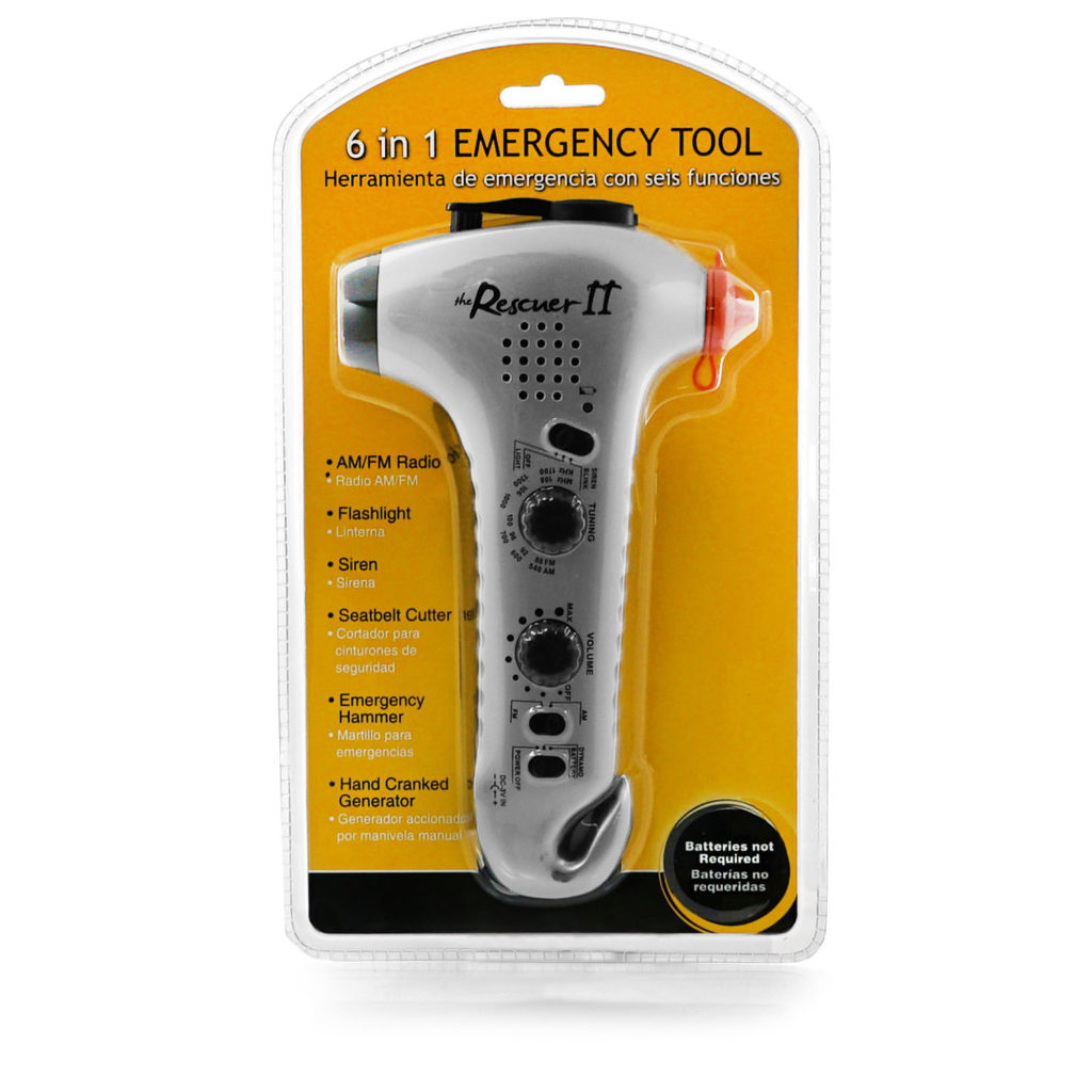 6-in-1 Emergency Tool - First Aid Plus More