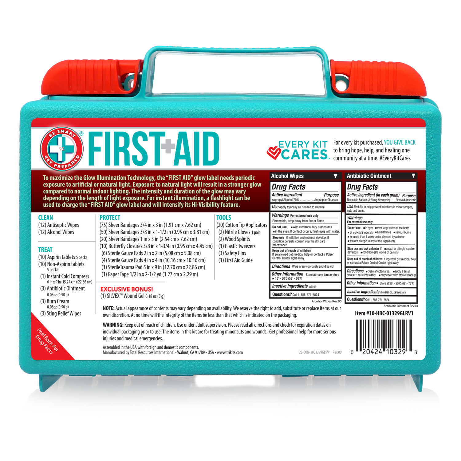 First Aid Kit - 250 pcs - First Aid Plus More