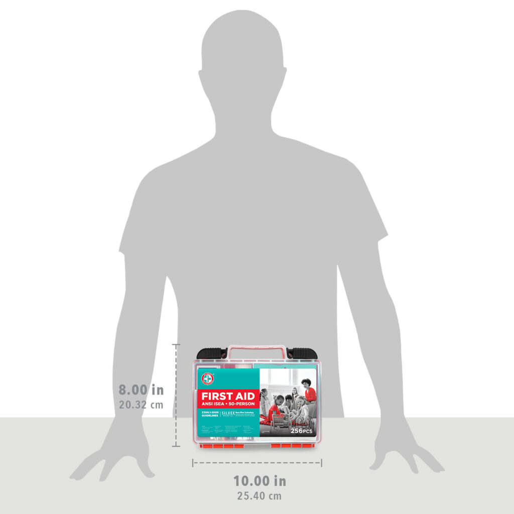 OSHA ANSI/ISEA First Aid Kit - 256 pcs - First Aid Plus More