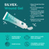 SILVEX® Wound Gel - 0.5 oz - First Aid Plus More