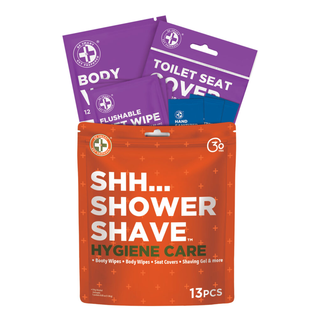 Shh... Shower Shave Hygiene Care - 13 pcs - First Aid Plus More
