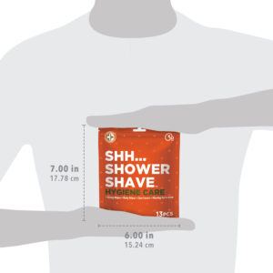 Shh... Shower Shave Hygiene Care - 13 pcs - First Aid Plus More