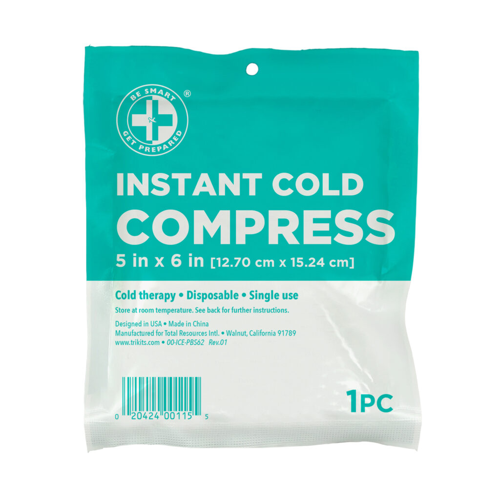 Refill - Instant Cold Compress (5 in X 6 in) - First Aid Plus More