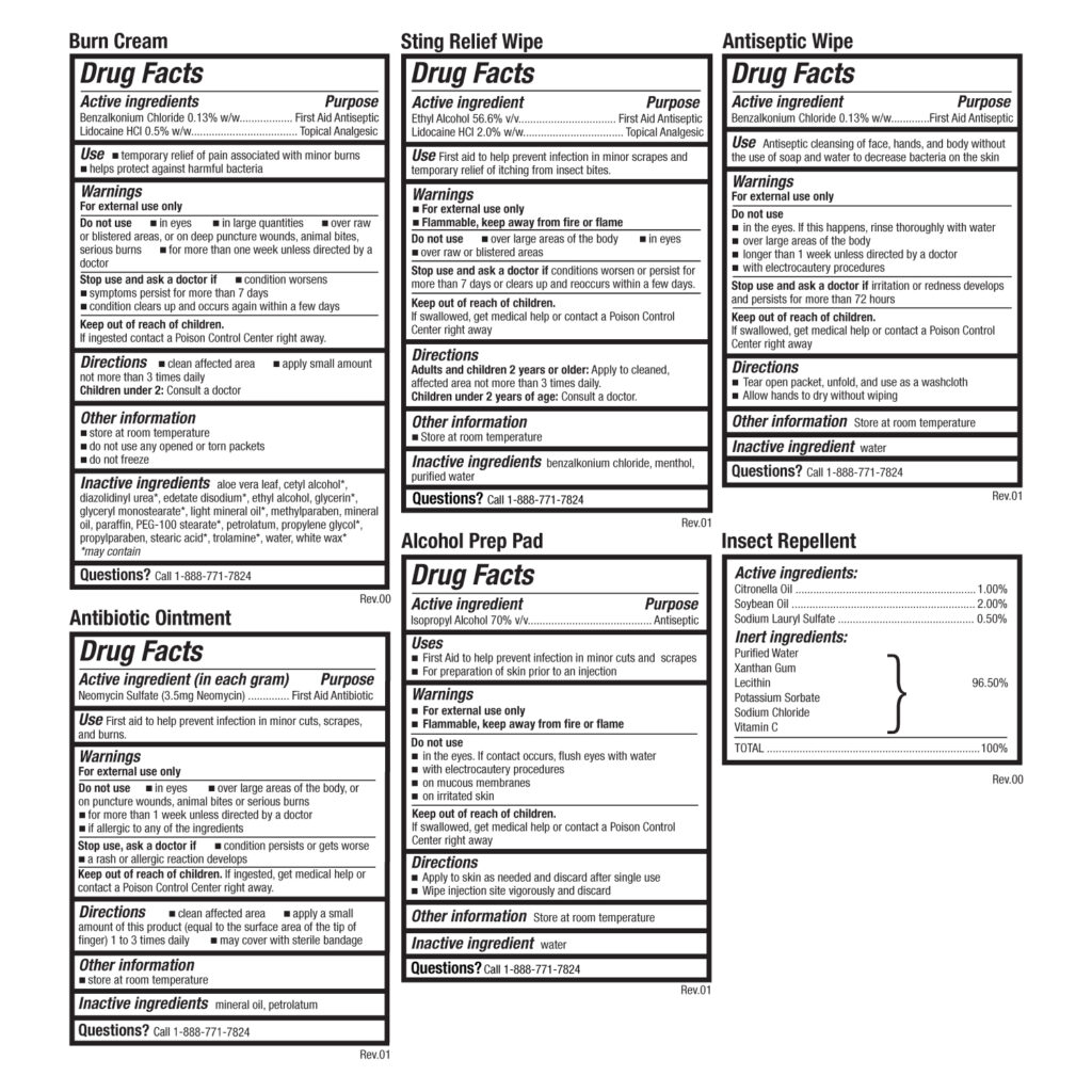 First Aid Kit - 200 pcs - First Aid Plus More